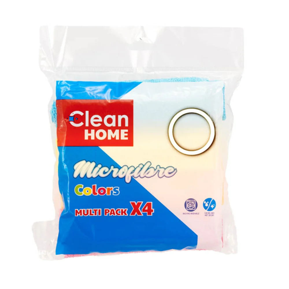 TnS Microfibre Colors Πανάκια Γενικής Χρήσης 30x30cm 300gr/m² 4τεμ 39 ...